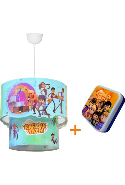 Homing Lisanslı Rafadan Tayfa Çocuk Odası Tavan Avize ve Mini Gece Lambası Seti AYD-3067 Homing Lisanslı Rafadan Tayfa Çocuk Odası Tavan Avize ve Mini Gece Lambası Seti AYD-3067