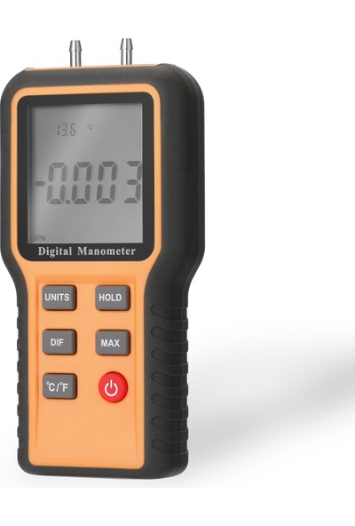 Gahome Dijital Manometre LCD Ekran ℃ ℉ Değiştirilebilir 12 (Yurt Dışından)