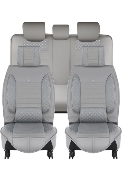 Stil Lüks Oto Koltuk Kılıfı Gri Peugeot 307