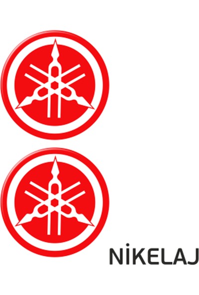 Yamaha Yamaha 5 (5x5 Cm) Ikili Damla Etiket (De013)