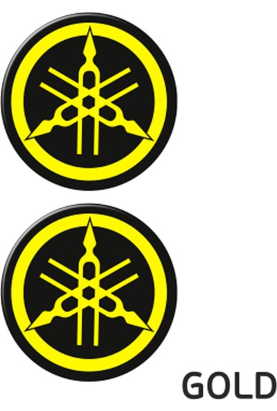 Yamaha Yamaha 7 (5x5 Cm) Ikili Damla Etiket (De015)