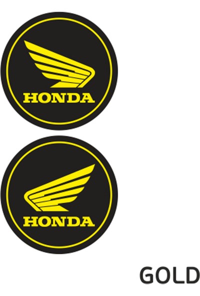 Honda Honda 7 (5x5 Cm) Ikili Damla Etiket (De029)