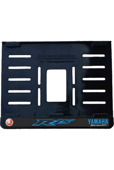 Yamaha R25 2 Plastik Kırılmaz Motosiklet Plakalık