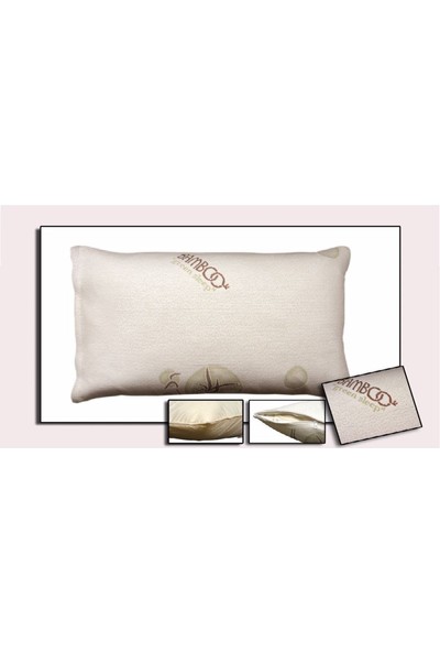 Mcblue 2'li Bamboo Kumaşlı Medikal Visco Bambu Yastık Mcblue 2'li Bamboo Kumaşlı Medikal Visco Bambu Yastık