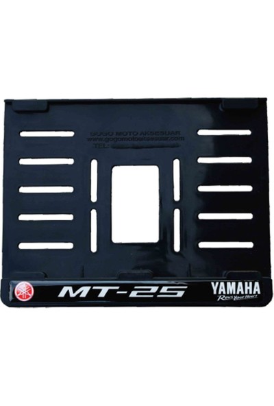Yamaha Mt-25 2 Plastik Kırılmaz Motosiklet Plakalık