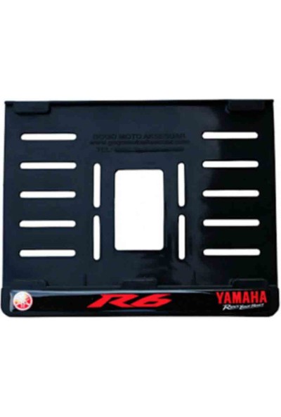 Yamaha R6 1 Plastik Kırılmaz Motosiklet Plakalık