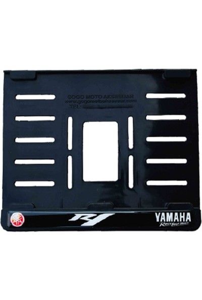 Yamaha R1 2 Plastik Kırılmaz Motosiklet Plakalık