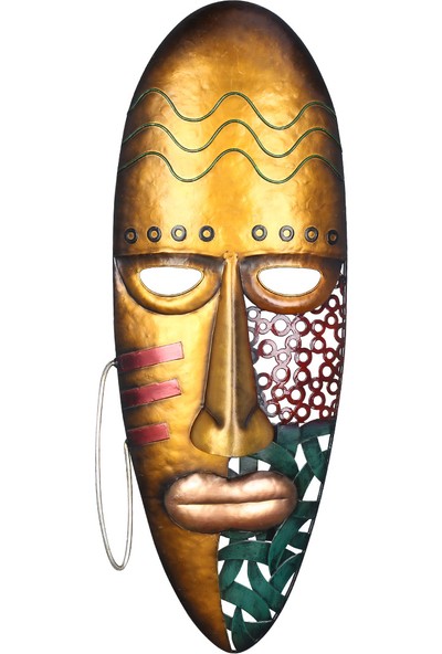 Tooarts Afrika Yüz Maskesi Sanat Duvar Asılı Demir (Yurt Dışından) Tooarts Afrika Yüz Maskesi Sanat Duvar Asılı Demir (Yurt Dışından)