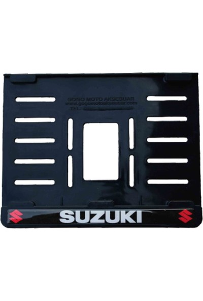 Suzukı 1 Saç Nikel Motosiklet Plakalık