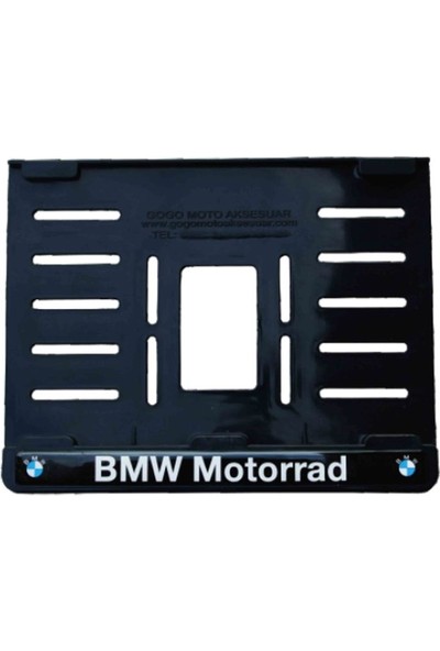 Bmw 1 Plastik Kırılmaz Motosiklet Plakalık