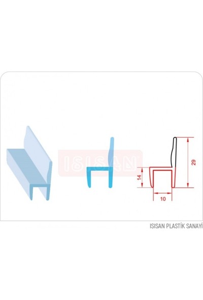Fitil Market Cam Balkon Cam Kapı Şeffaf Fitili 10 mm Küçük H 250 cm 3 Adet Fitil Market Cam Balkon Cam Kapı Şeffaf Fitili 10 mm Küçük H 250 cm 3 Adet