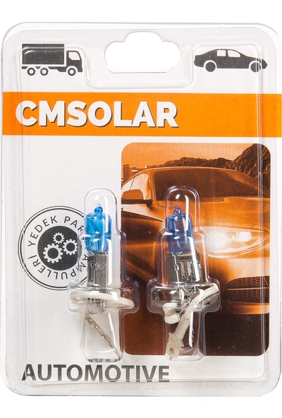 Cmsolar 12V H3 Blue Ampul Takım
