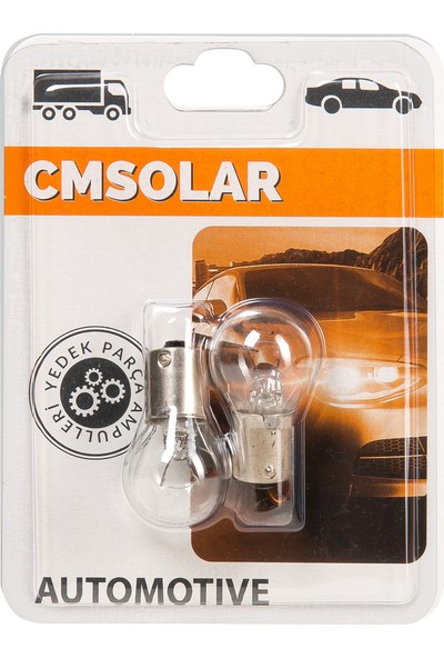 Cmsolar P21W 12V 93 Ampul Takım Tek Duy Sinyal Stop Lamba Ampulü Cmsolar P21W 12V 93 Ampul Takım Tek Duy Sinyal Stop Lamba Ampulü