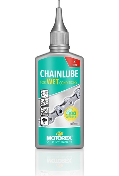 Motorex Yağ: Zincir Yağı Islak 100 ml Motorex Yağ: Zincir Yağı Islak 100 ml