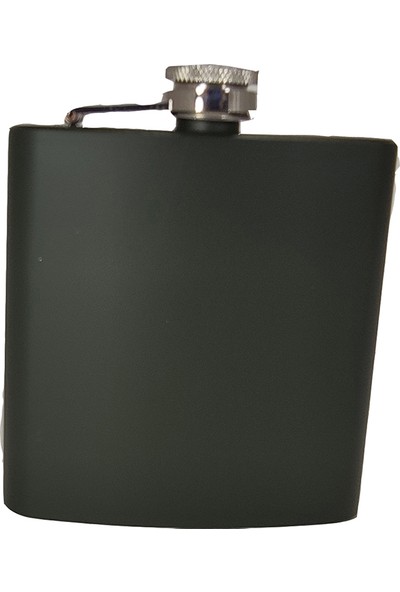 Modaroma Paslanmaz Çelik Siyah Cep Matarası