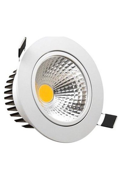 Taled 5 Watt Cob LED Spot Trafolu Beyaz Kasa Beyaz Aydınlatma Taled 5 Watt Cob LED Spot Trafolu Beyaz Kasa Beyaz Aydınlatma