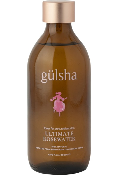 gülsha Tam Gül Suyu 200 ml gülsha Tam Gül Suyu 200 ml
