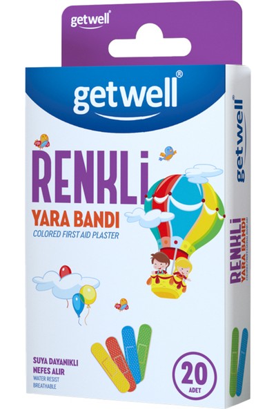 Getwell Renkli Yara Bandı Getwell Renkli Yara Bandı