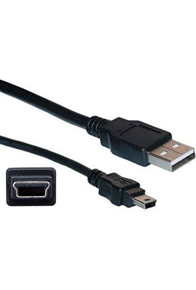 YKA 5 Pin Mini USB Kablo 3 mt