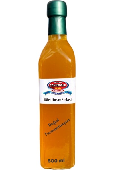 Dört Hırsız Sirkesi Doğal Fermantasyon 500 ml