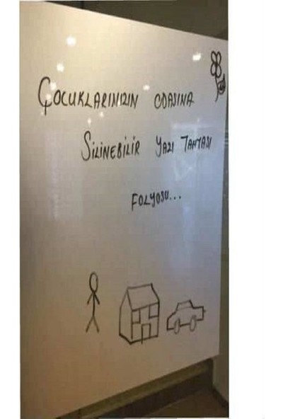 Ecce Yazı Tahtası Folyosu Beyaz 161 cm x 1 mt