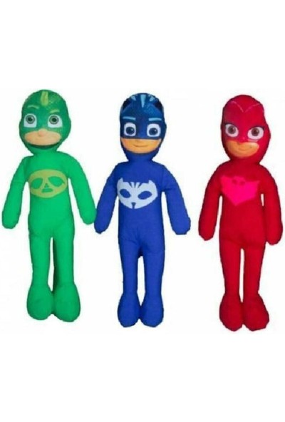 Pj Masks 3 Adet Connor Kedi Çocuk Amaya Baykuş Kızgreg Kertenkele Pijamaskeliler Peluş Oyuncak 60 cm Pj Masks 3 Adet Connor Kedi Çocuk Amaya Baykuş Kızgreg Kertenkele Pijamaskeliler Peluş Oyuncak 60 cm