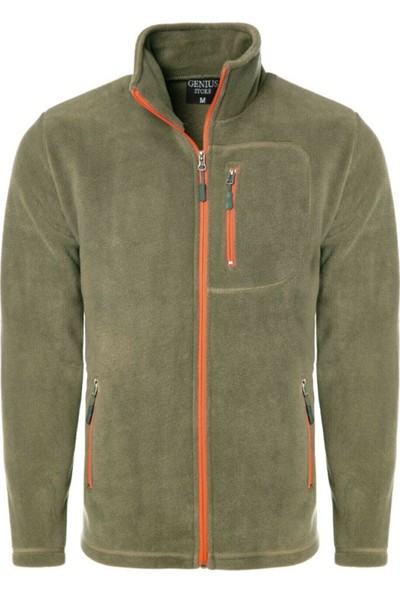 Genıus Store Erkek Polar Tam Fermuarlı 3 Cepli Tactical Flecee Genıus Store Erkek Polar Tam Fermuarlı 3 Cepli Tactical Flecee