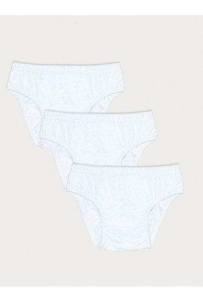 Natuline 2501 Organik Pamuk Erkek Çocuk Slip Külot 3'lü Paket