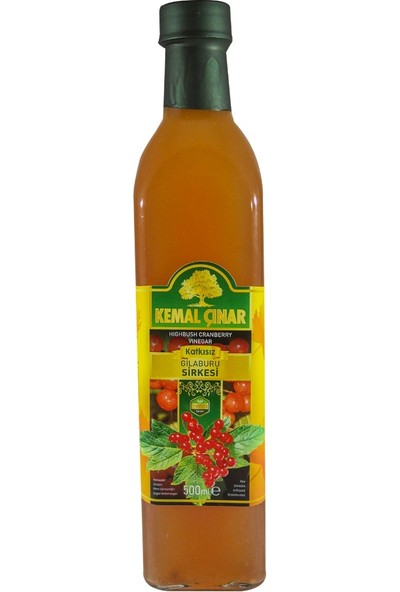 Kemal Çınar Katkısız Gilaburu Sirkesi 500 ml