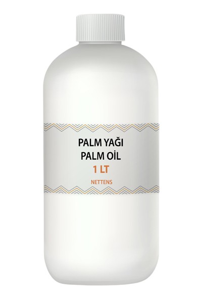 Nettens - Palm Yağı - Palm Oil 1 Litre