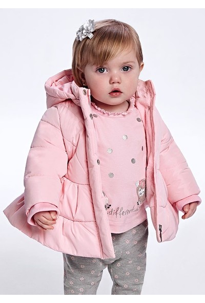 Mayoral Kız Bebek Dolgulu Bilekli Şişme Mont L21K2438