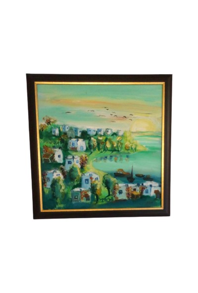 Lulubel Kanvas Yağlıboya Tablo