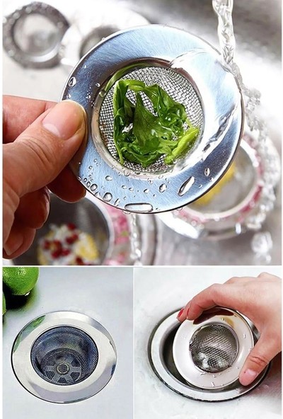 Easyso Lavabo Süzgeci Metal