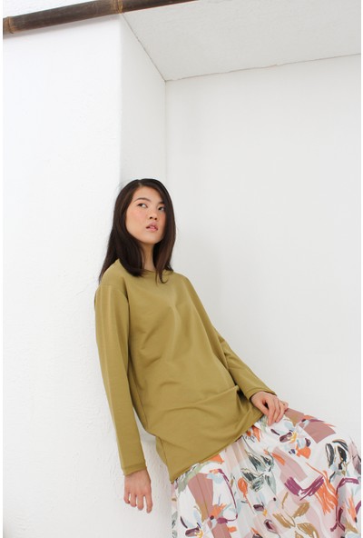 ALLDAY Bisiklet Yaka Basic Sweat