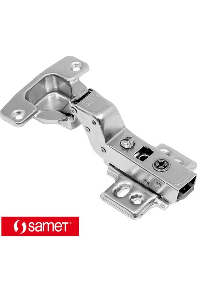 Samet Master Frenli Dolap Kapak Menteşesi Pistonlu Tam Deve Tas Menteşe