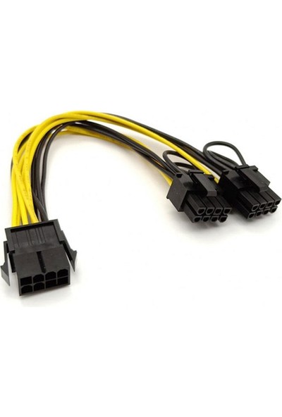 Arstech 8 Pin Pcıe Erkek To 6+2 Dual Pcı-E Gpu Power Kablo
