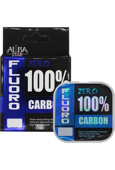 AlbaStar Zero %100 Fluorocarbon Misina Clear - 0.30MM - 25MT - 6.40KG AlbaStar Zero %100 Fluorocarbon Misina Clear - 0.30MM - 25MT - 6.40KG