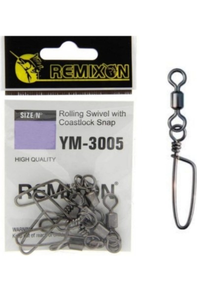 Remixon YM-3005 Serisi Klipsli Fırdöndü