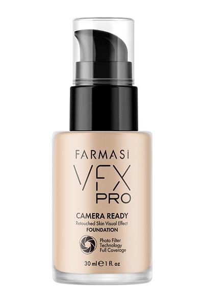 Farmasi Vfx Pro Camera Ready Fondöten Ivory 01-30ML Farmasi Vfx Pro Camera Ready Fondöten Ivory 01-30ML