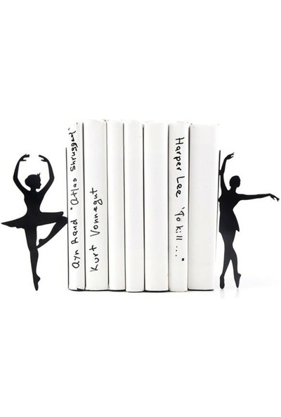 3Art Metal Dekoratif Metal Kitap Tutucu