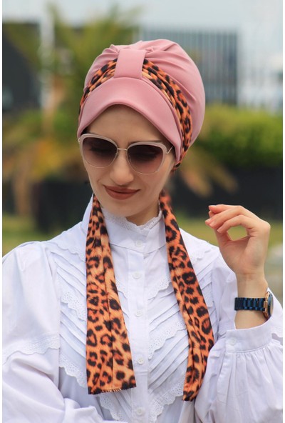 Amisos Bone Şal Atkılı Şapka Bone Gül Kurusu - Yeni Model Tesettür Giyim Amisos Bone Şal Atkılı Şapka Bone Gül Kurusu - Yeni Model Tesettür Giyim