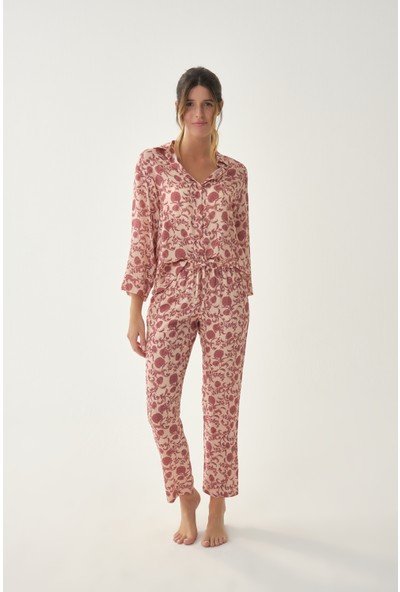 Dagi Kiremit Pijama Takımı