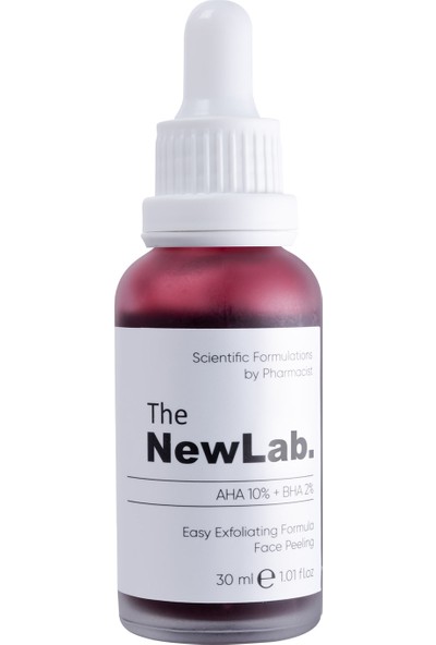The NewLab. The Newlab Canlandırıcı & Cilt Tonu Eşitleyici Yüz Peeling Serum 30 ml (Aha 10% + Bha 2% The NewLab. The Newlab Canlandırıcı & Cilt Tonu Eşitleyici Yüz Peeling Serum 30 ml (Aha 10% + Bha 2%