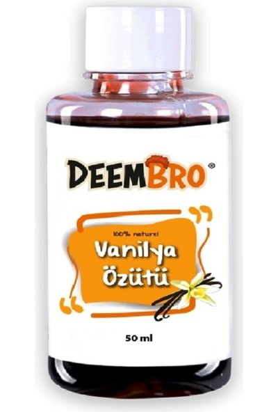 Deembro Vanilya Özütü 50 ml Naturel Vanilya Özütü