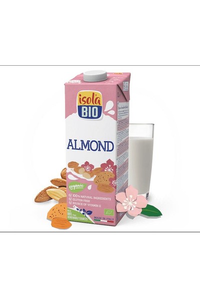 Isola Bio Glutensiz Organik Badem Içeceği 1 Lt Isola Bio Glutensiz Organik Badem Içeceği 1 Lt