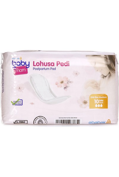 Baby Mom Lohusa Pedi Orta Boy 10 Adet Baby Mom Lohusa Pedi Orta Boy 10 Adet