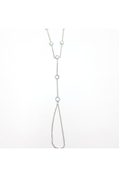 Just4you 925 Ayar Gümüş Beyaz Zirkon Taşlı Şahmeran Just4you 925 Ayar Gümüş Beyaz Zirkon Taşlı Şahmeran