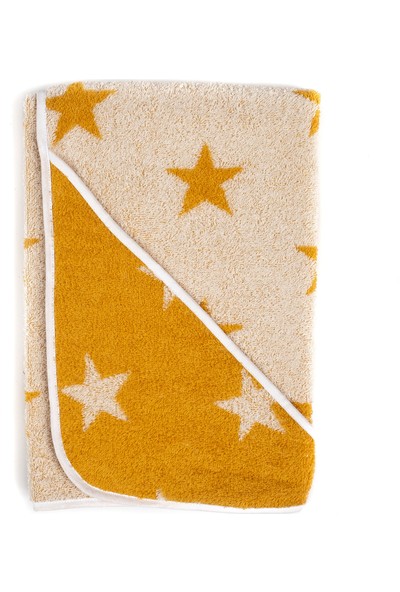 Mollia Yıldız Desenli Kundak Havlu