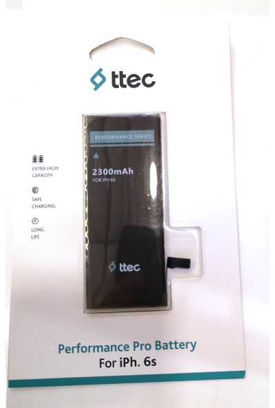 Ttec Performance Pro Serıes 2300 Mah Apple iPhone 6s Batarya Ttec Performance Pro Serıes 2300 Mah Apple iPhone 6s Batarya