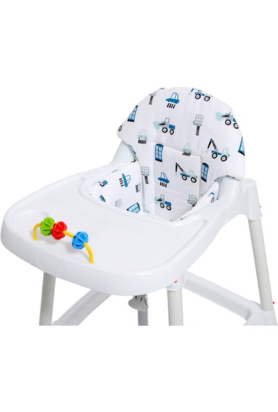 Baby Plus Müslin Mama Sandalyesi Minderi Baby Plus Müslin Mama Sandalyesi Minderi